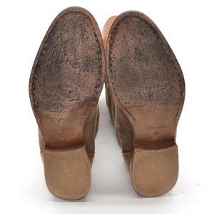 Pane Tulipani | Shoes | Pane Tulipani Brown Leather Canvas Riding Boots ...